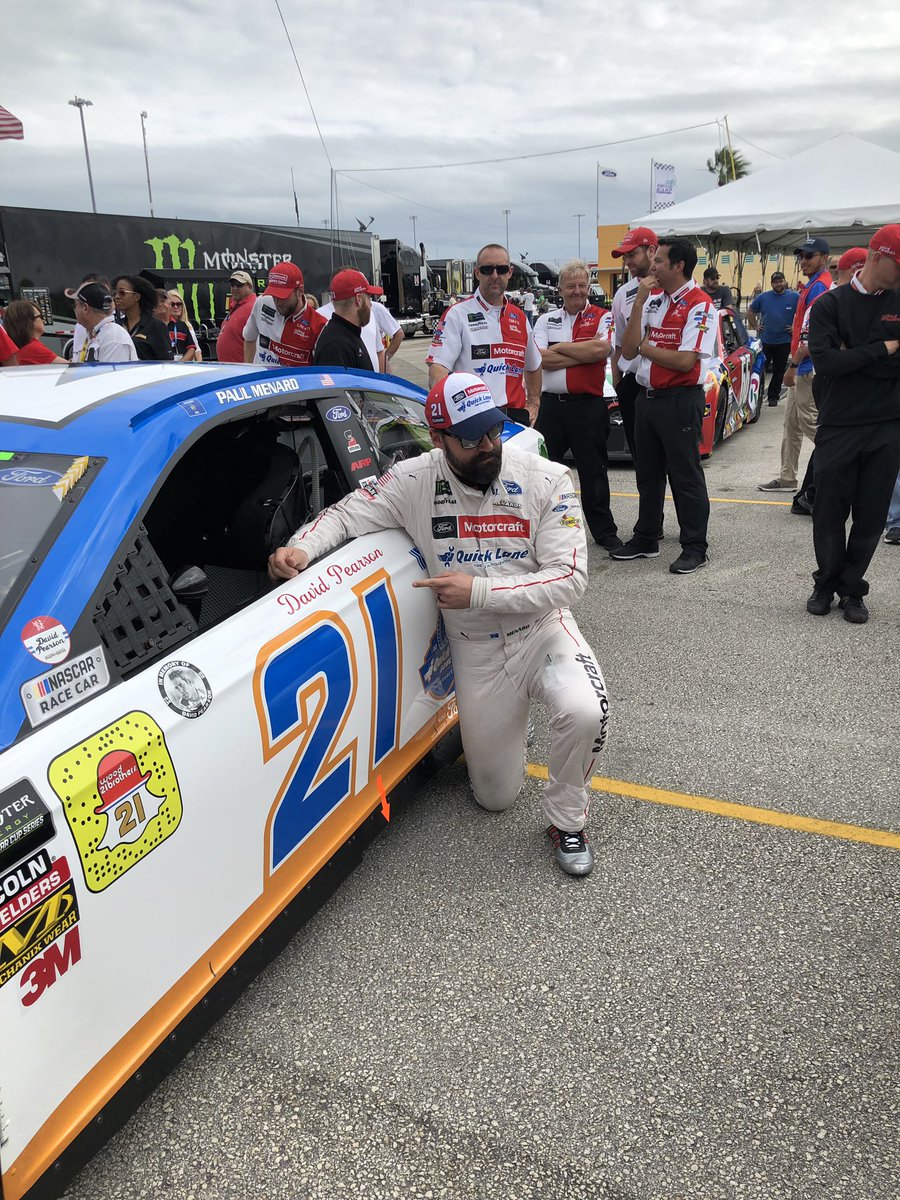 Proud and honoured to have David riding with us one last time. : r/NASCAR