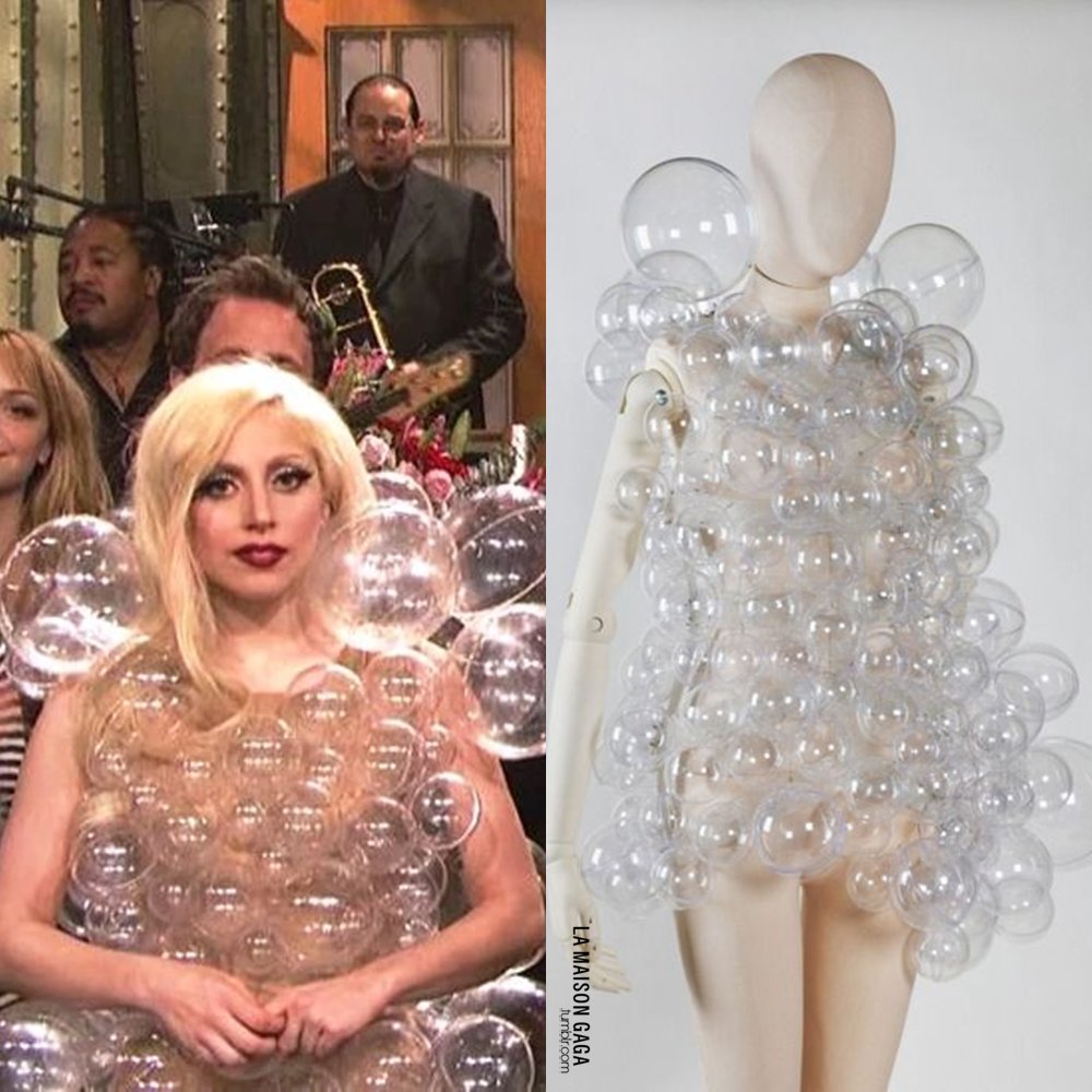 Lady Gaga Bubble Dress