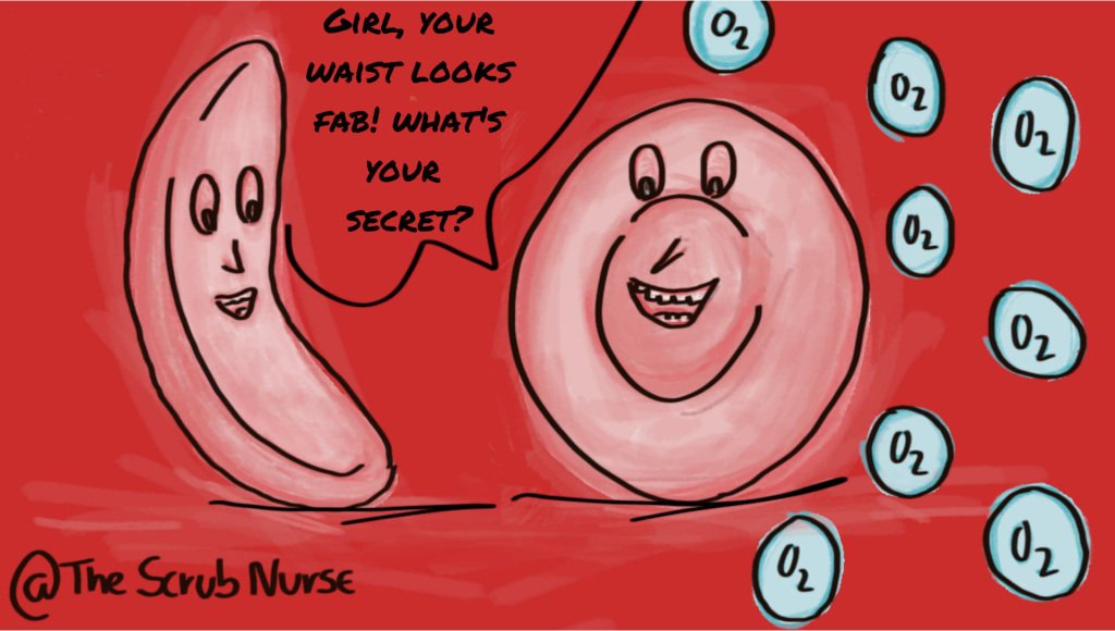 Red Blood Cell Jokes Cartoon Red Blood Cell Vector Illustration