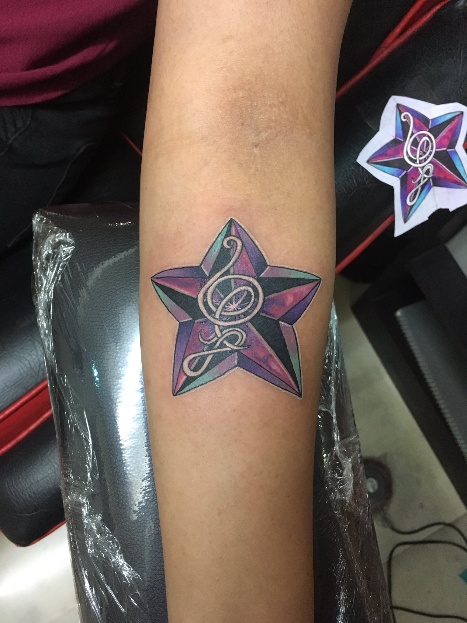 Hakuna Matata Infinity Tattoo