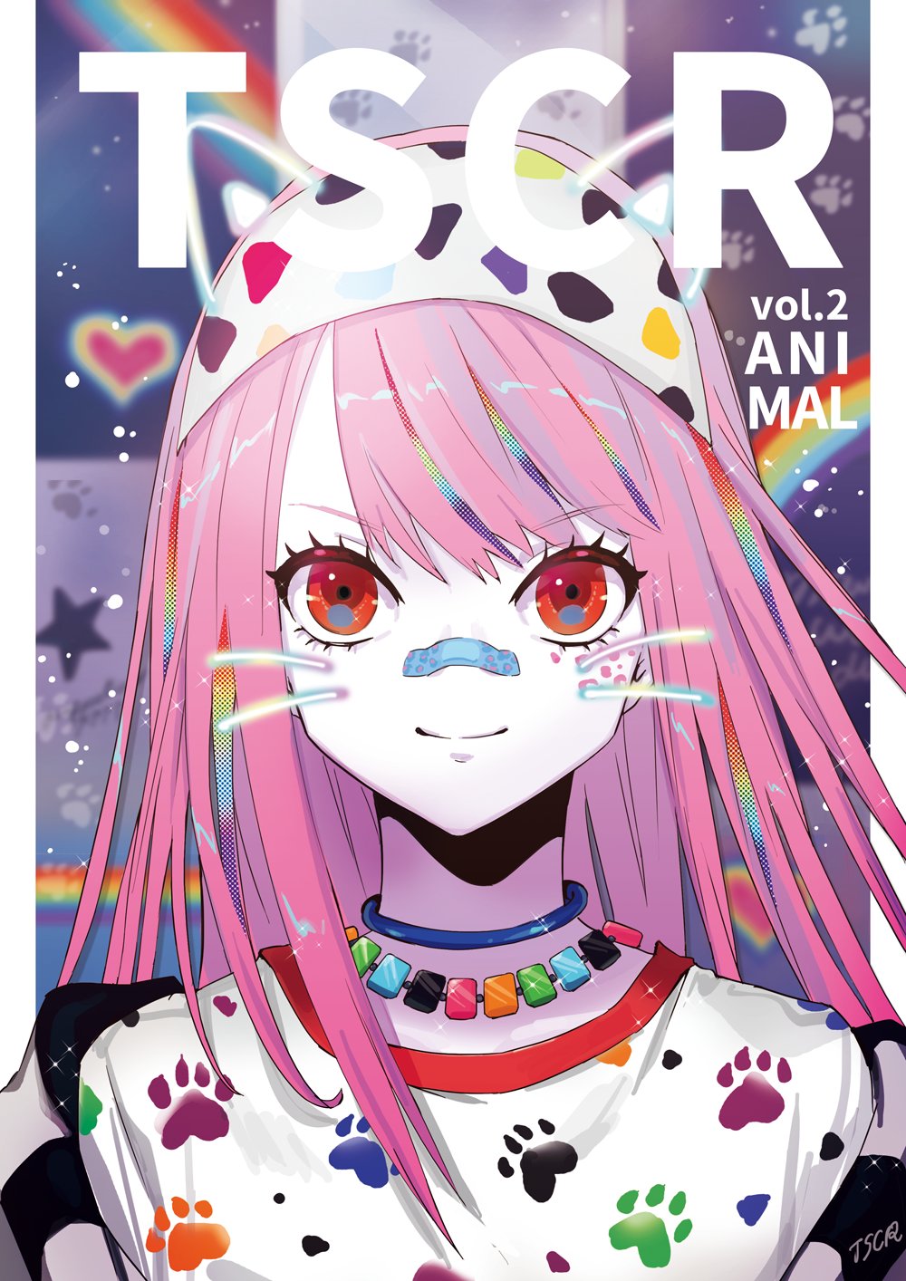 TSCR🔥🔥 on Twitter: "11/25のコミティア、「アニマル柄」をテーマにしたイラスト本を出します！ レインボーカラフル×アニマルな女の子たちをたくさん、全て描き下ろしました！🌈 ...