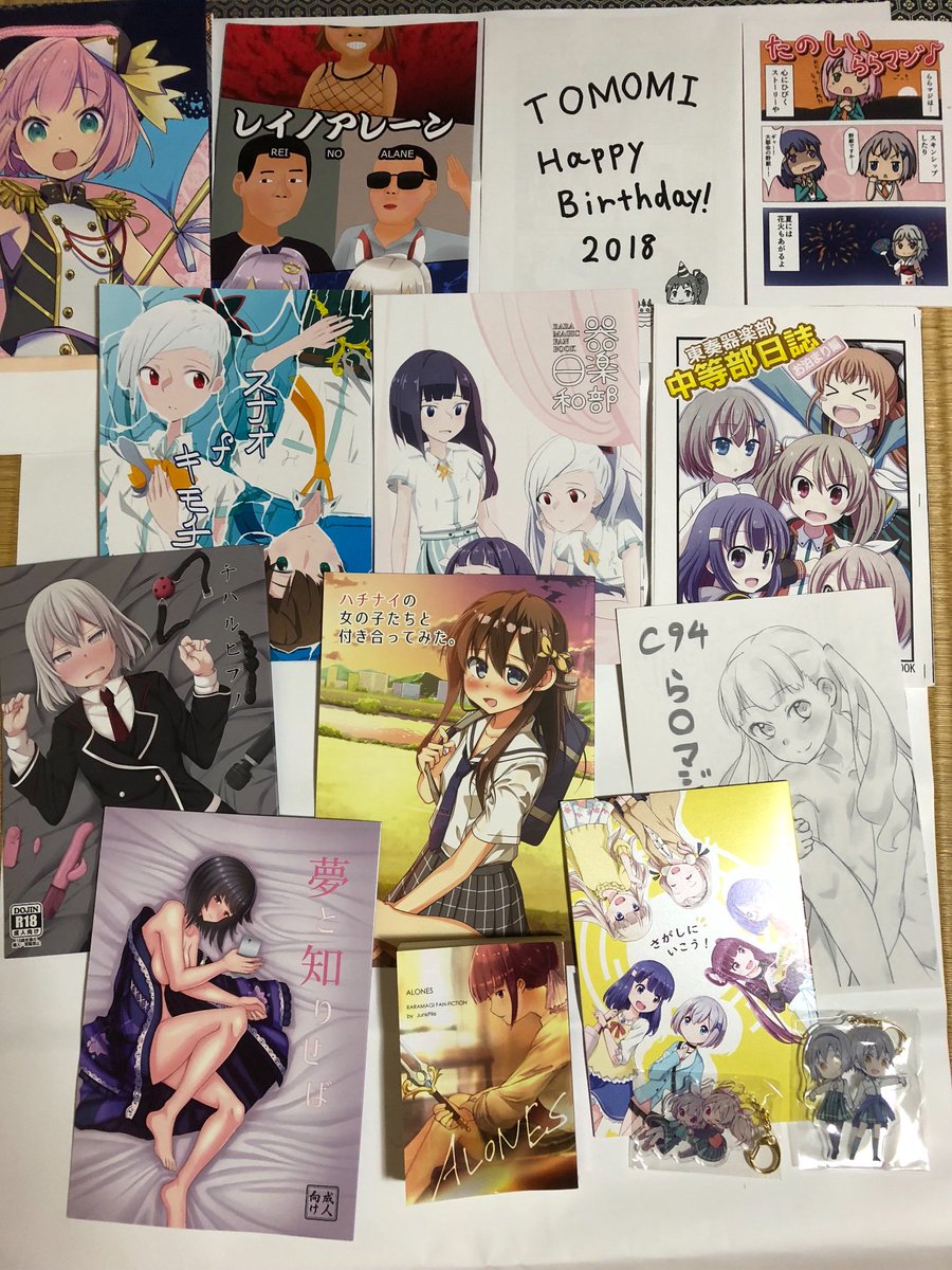 「←去年冬コミ →今年夏コミ 去年の冬コミは周りに行くのが遅く買えない本も多かった 今年の冬コミどれだけ戦利品得られるかな」桐谷@C106土曜日 南 s‐12aの漫画