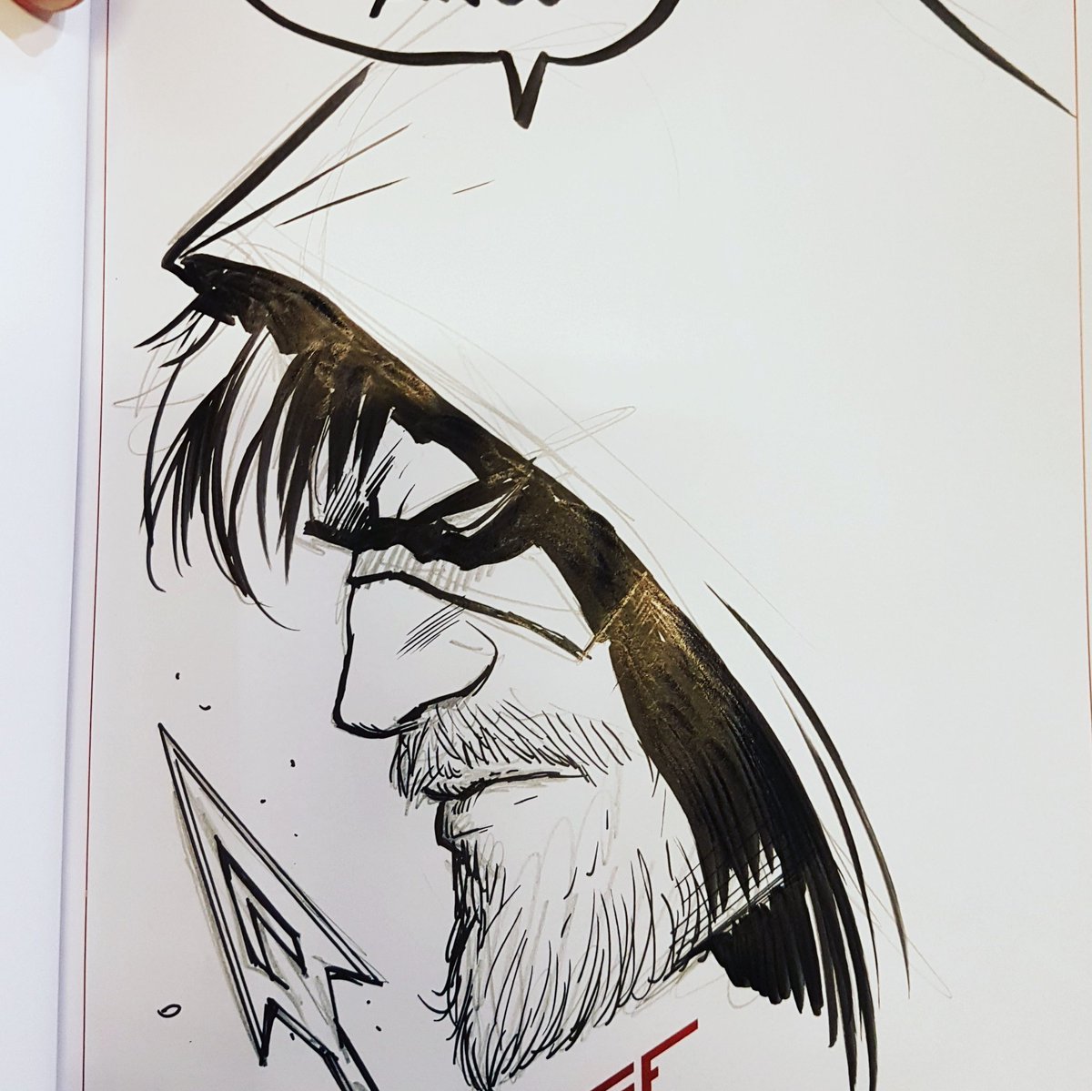 Green Arrow Sketch