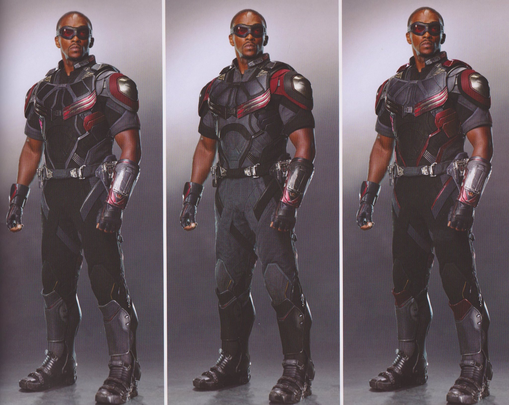 Marvel Falcon Concept Art