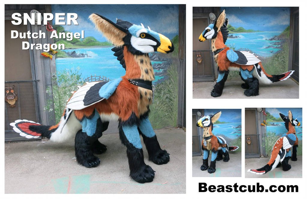 Furry Quadsuit Horse Costume