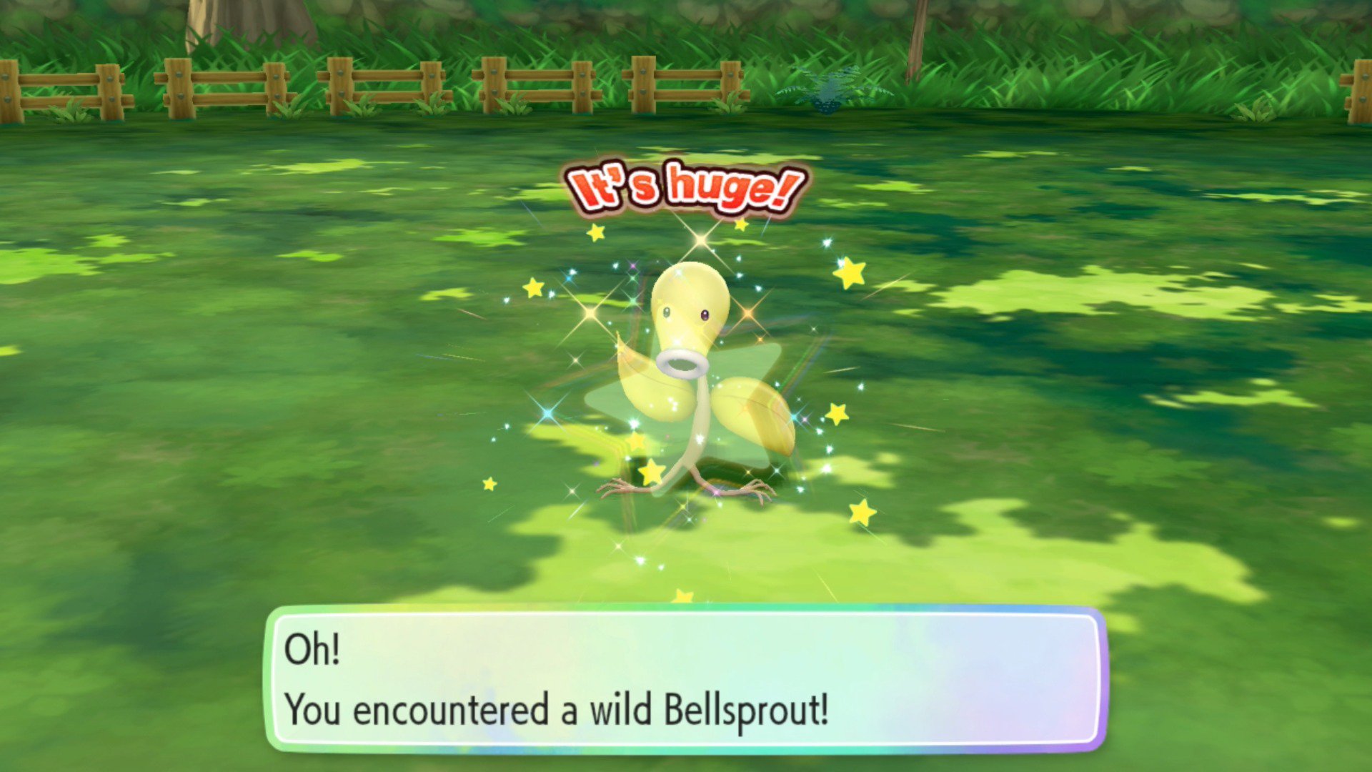 Shiny Bellsprout Pokemon X