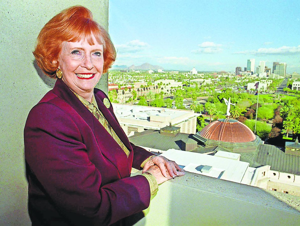 Jane Dee Hull rose to governorship in September 1997 after then-Gov ...