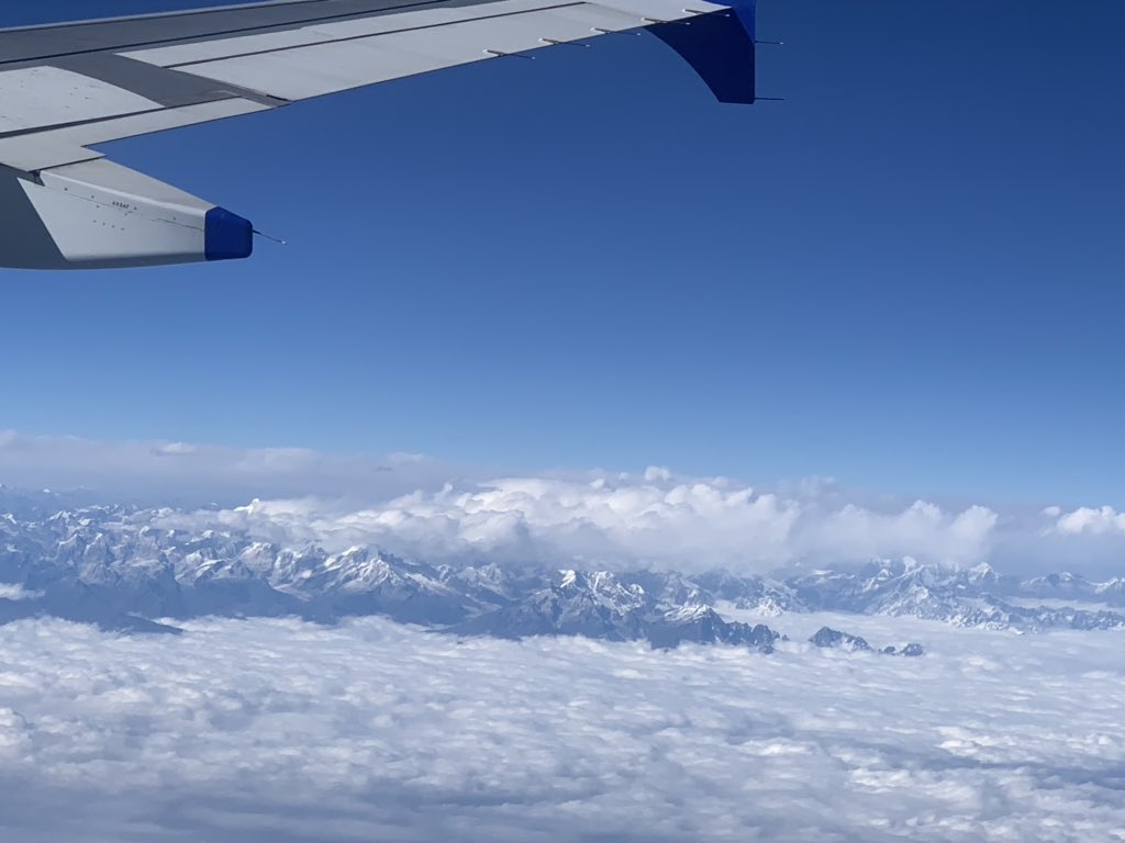 Mount Everest From Airplane