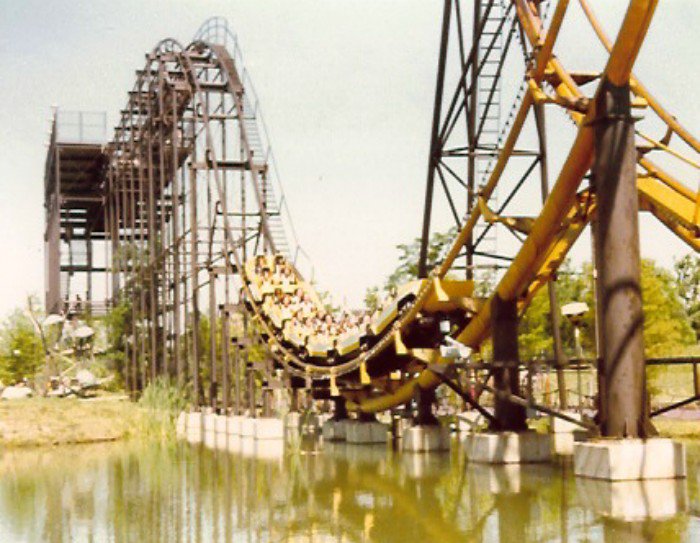 Screamin Demon Roller Coaster