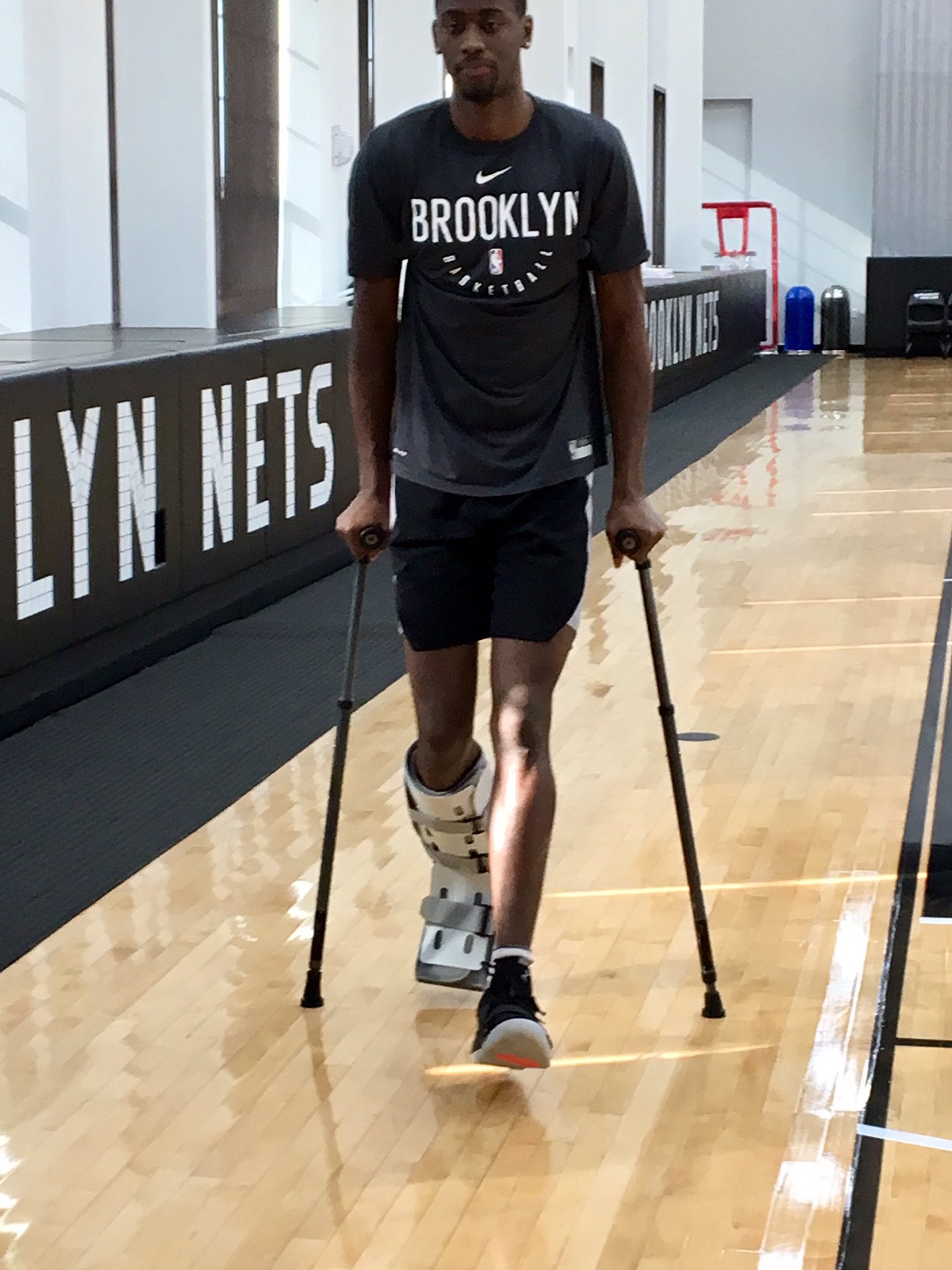 Athletes On Crutches