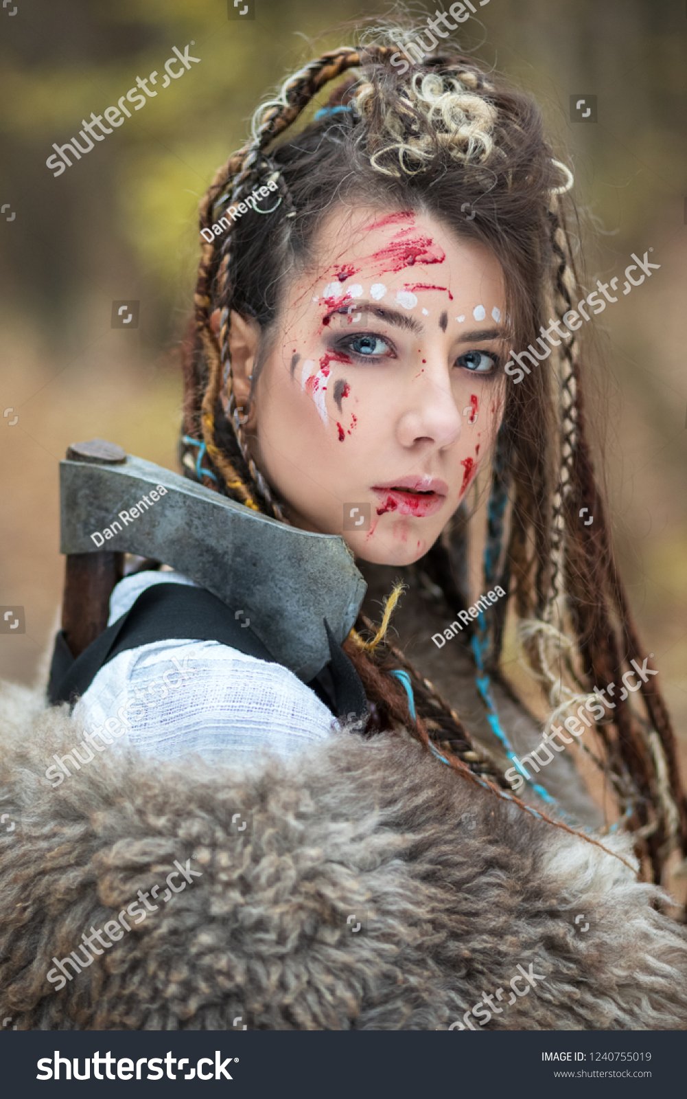 Female Warrior Makeup