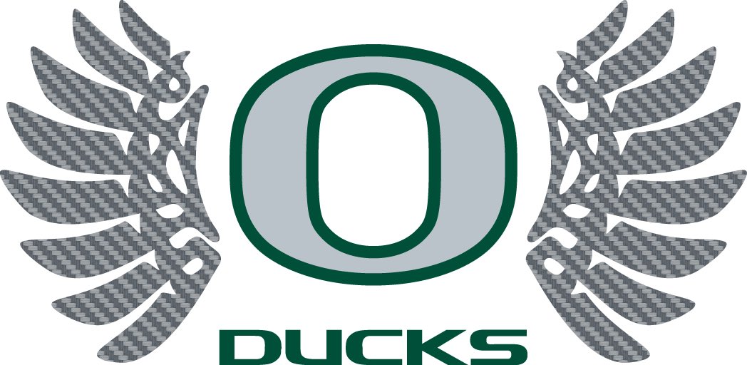 Oregon Duck Wings Logo Large