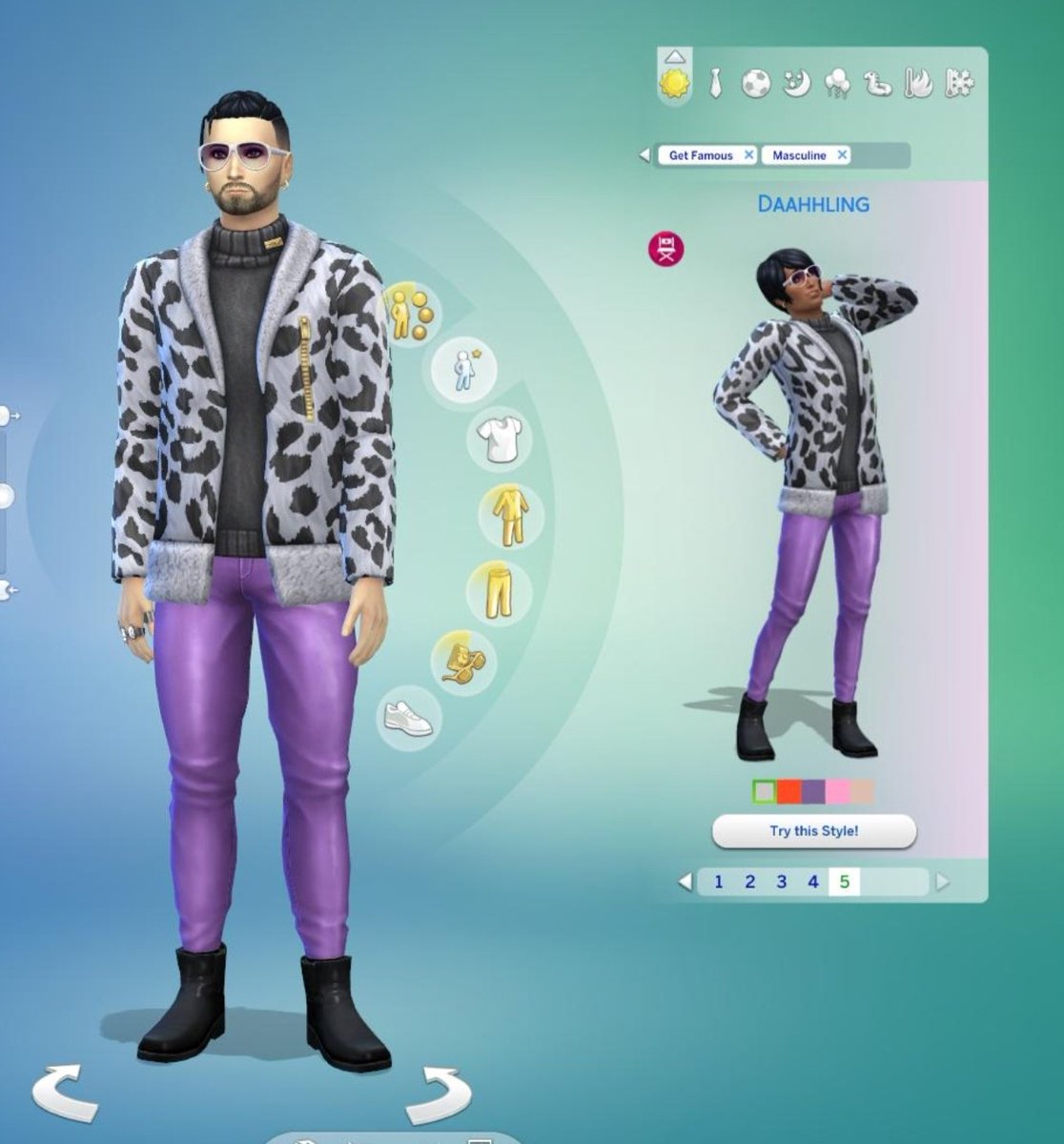 Sims 4 styled looks - zoombattle