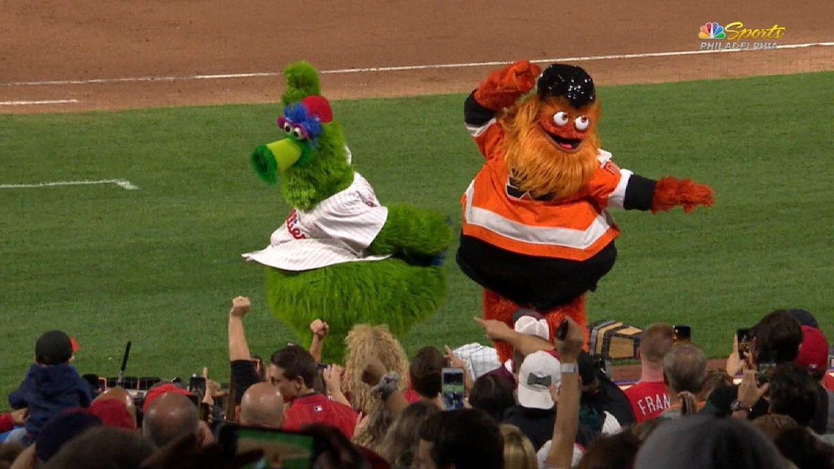 Thread by @COLEMANICEWATER: "Turns out Gritty has a gross purple belly ...