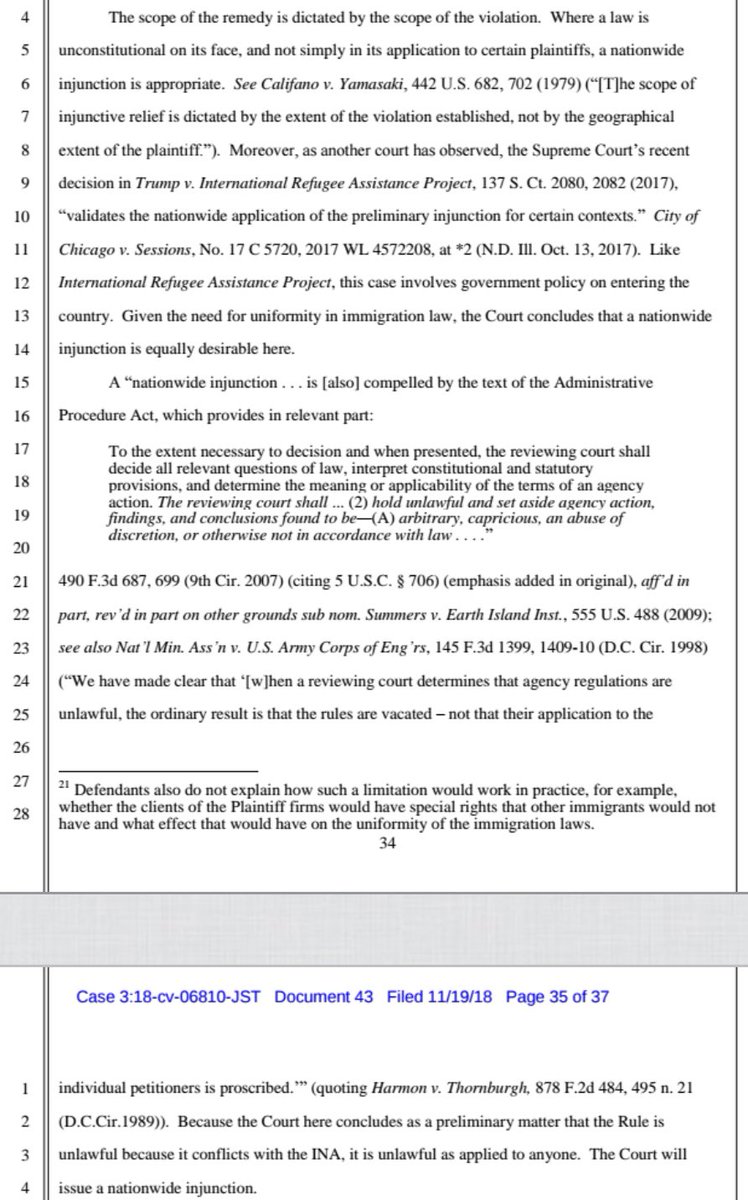 Thread by @chrisgeidner: "BIG —> “The argument strains credulity ...
