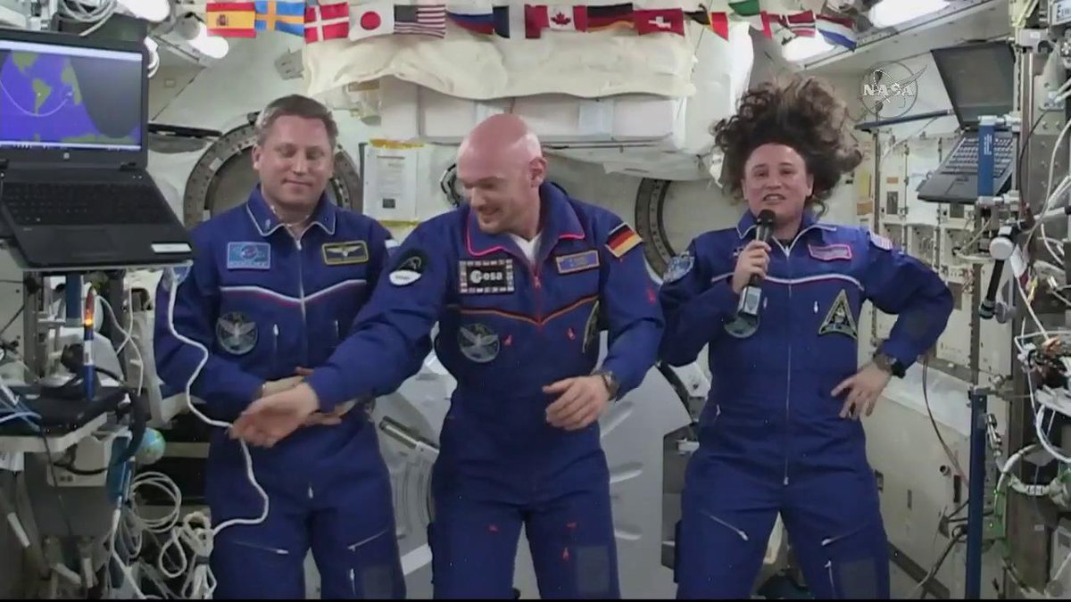 ISS Research on Twitter: "“We’ve had a lot of #science going on on this ...