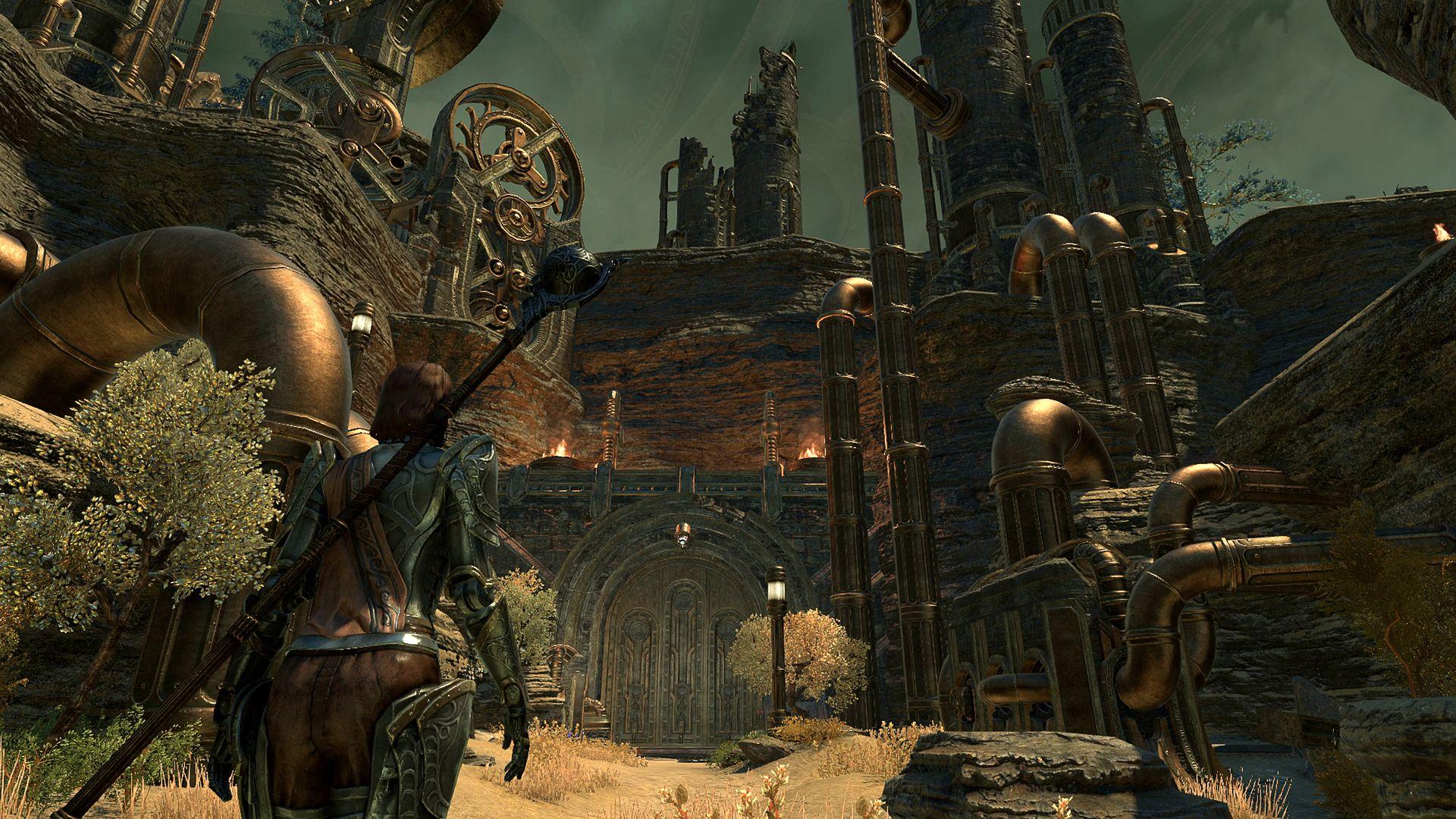 Clockwork City Wallpaper
