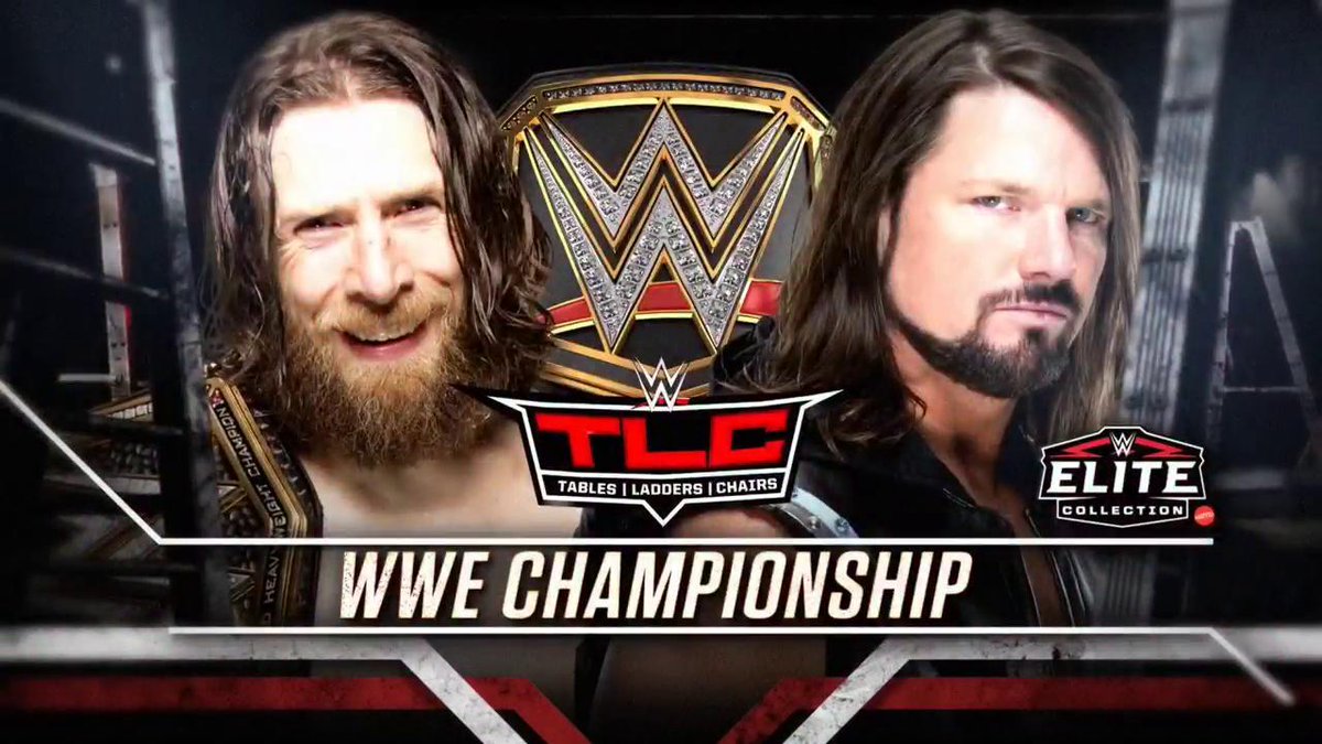 Daniel Bryan Vs. AJ Styles WWE Championship Match Announced For TLC ...
