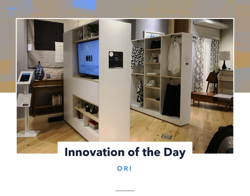 US-based robotic interiors firm Ori began selling the Ori Pocket Closet ...