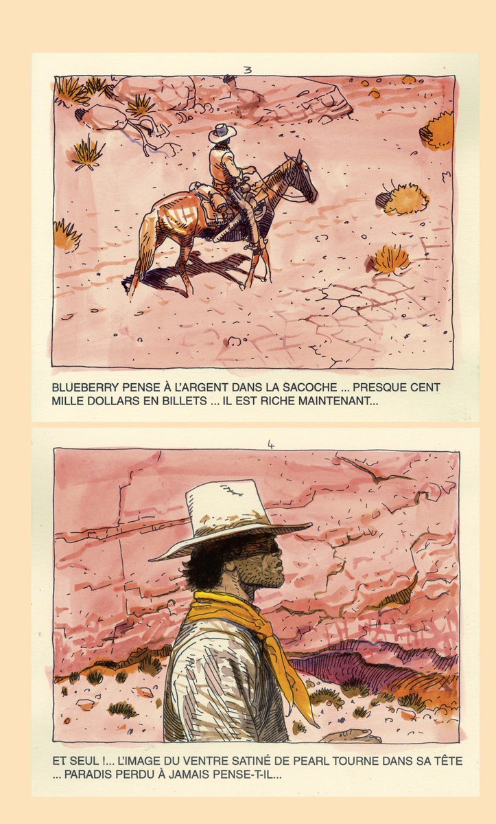 「Blueberry Intégrale 8, Jean 'Moebius' Giraud. Last 2 pics: 」Thomas ...