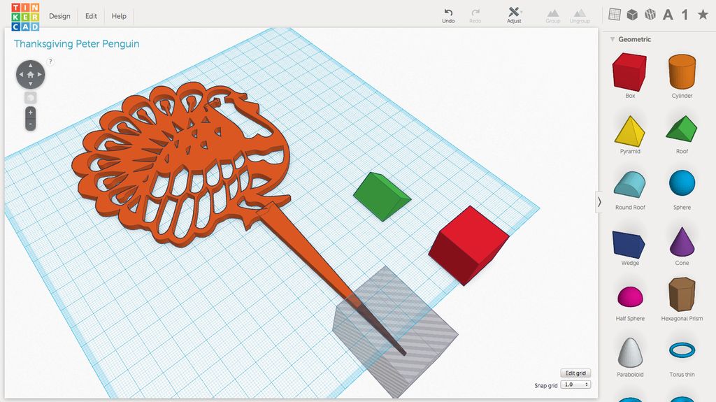 Tinkercad on Twitter: "Wondering what to bring over to Thanksgiving ...