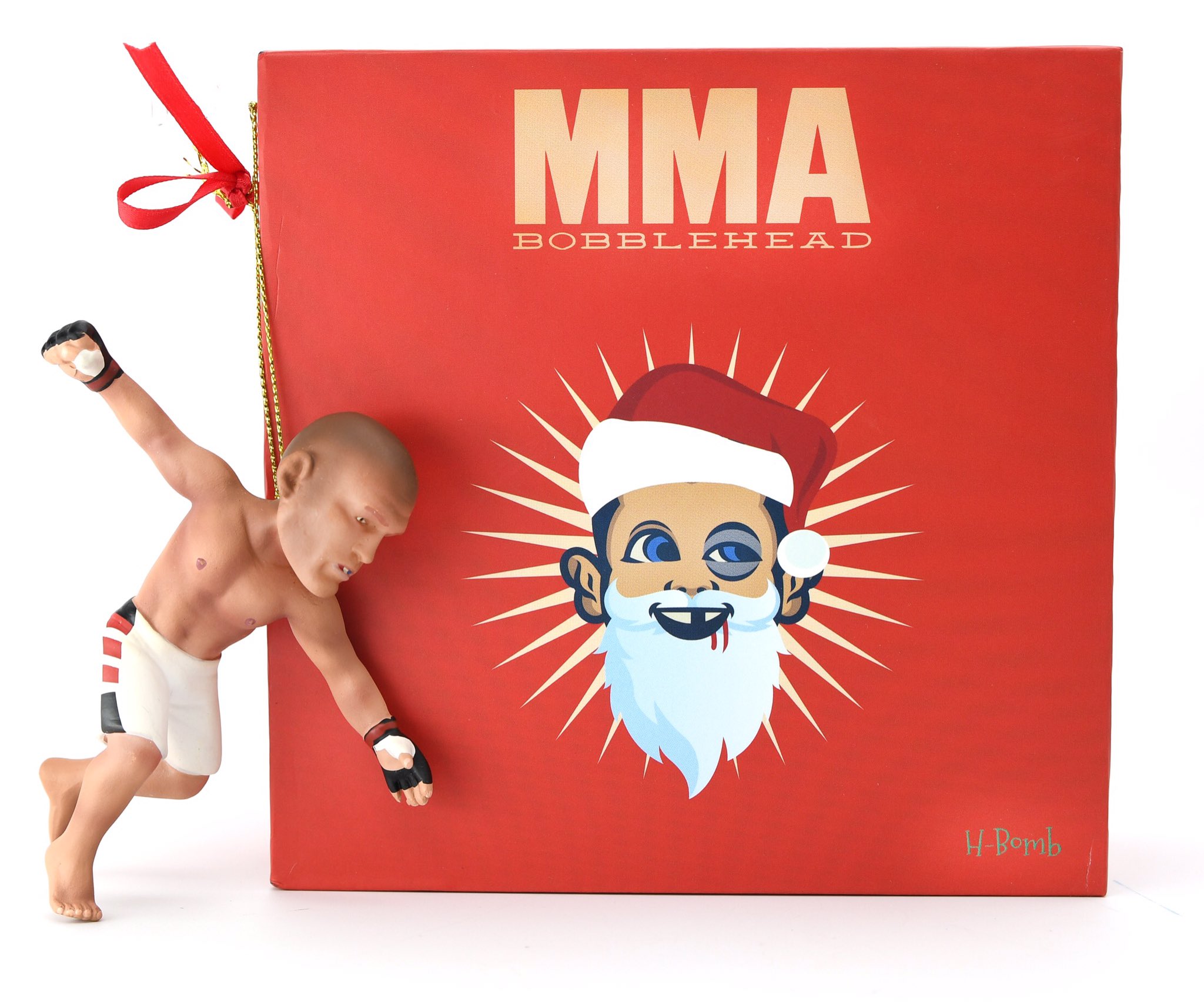 MMA Christmas Tree Ornaments Fa La La La - Underground ...