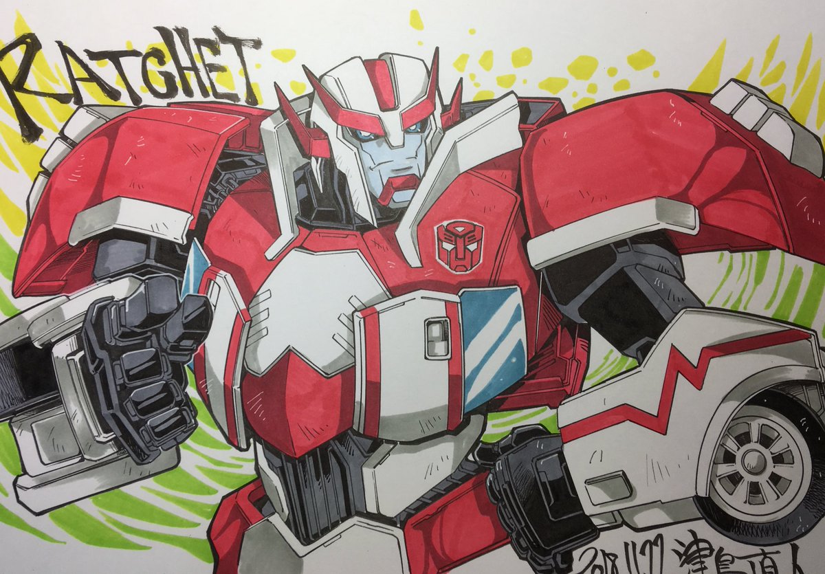 TFP Ratchet by Tsushima Naoto. | Transformers prime ratchet ...