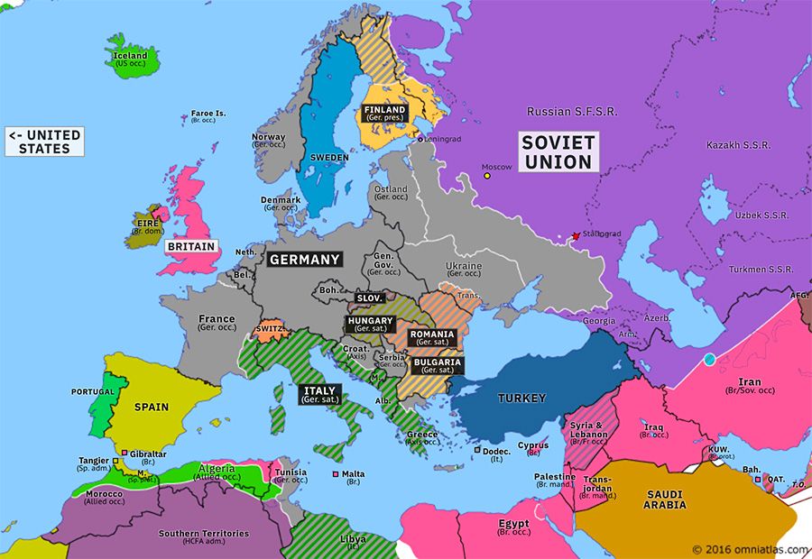 Where Is Stalingrad Located On A Map