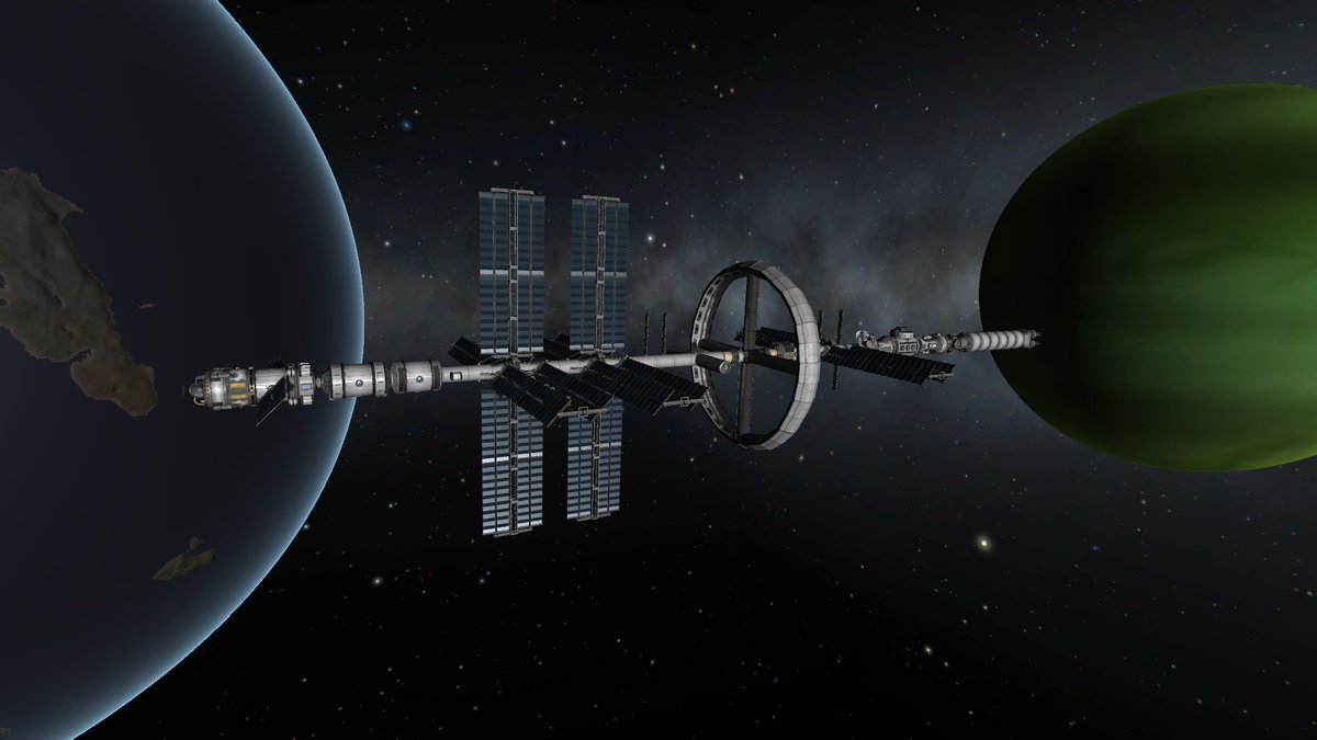 Kerbal Space Program Interplanetary Ship
