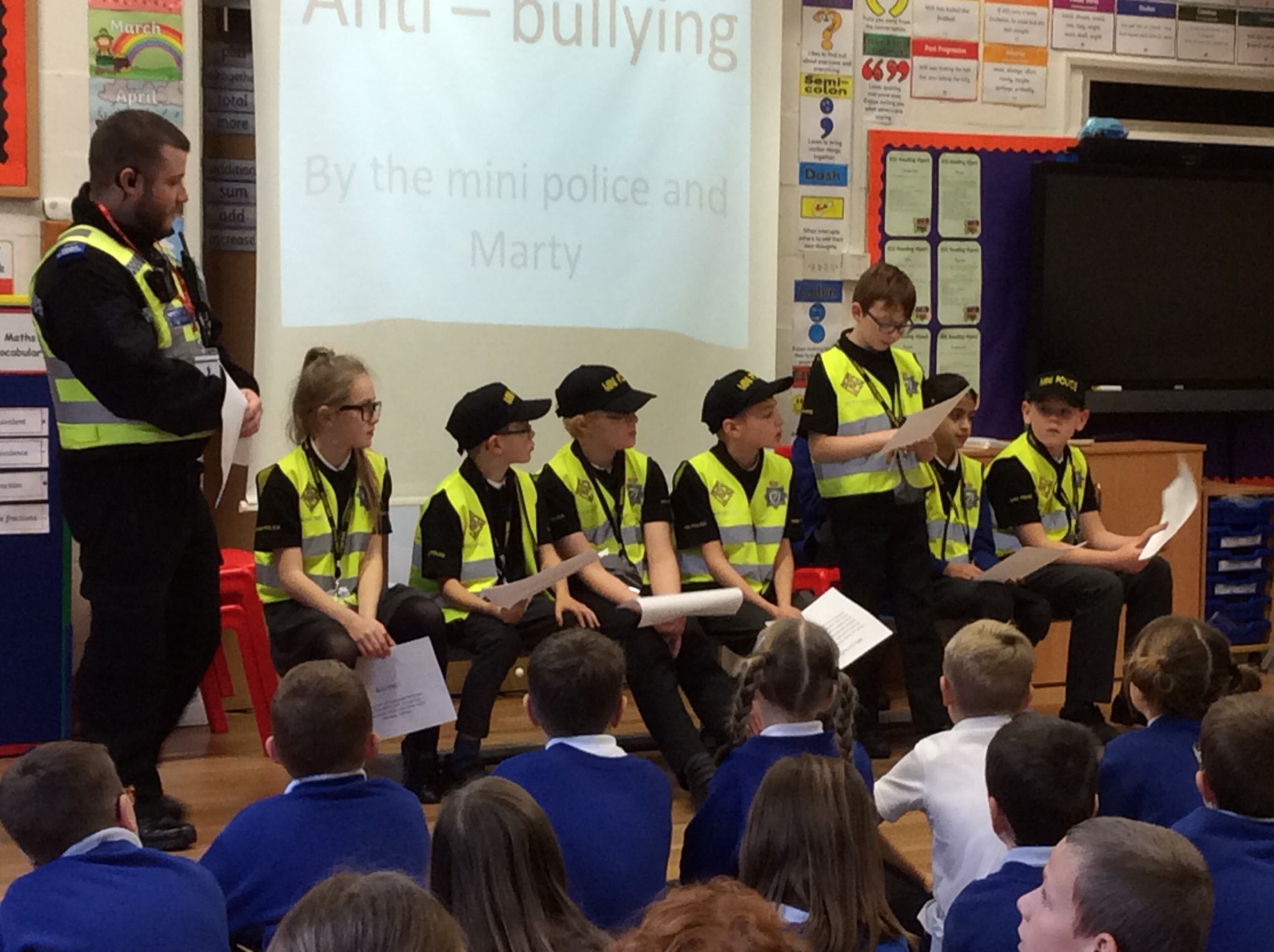 Ancaster CE Primary on Twitter: "Our mini police gave a very thought ...