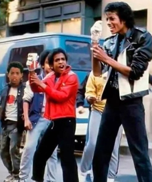 Alfonso Ribeiro And Michael Jackson