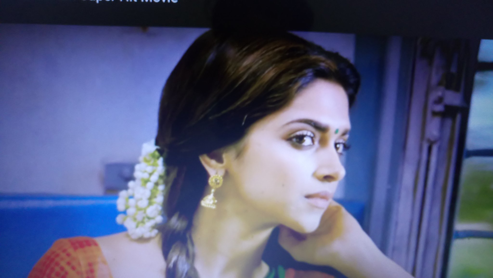 Chennai Express Deepika Padukone In Blue Saree