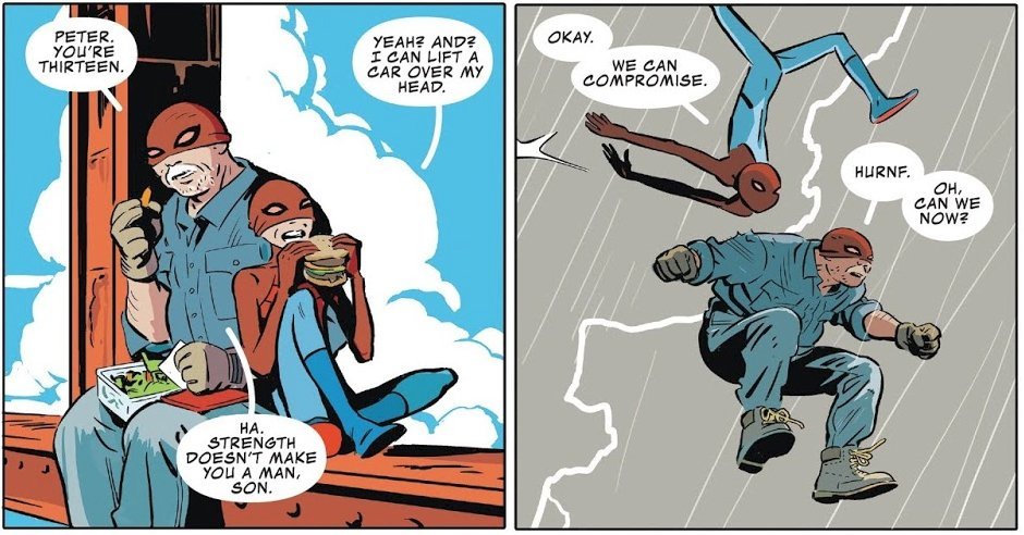 Tobey Maguire Crying Uncle Ben