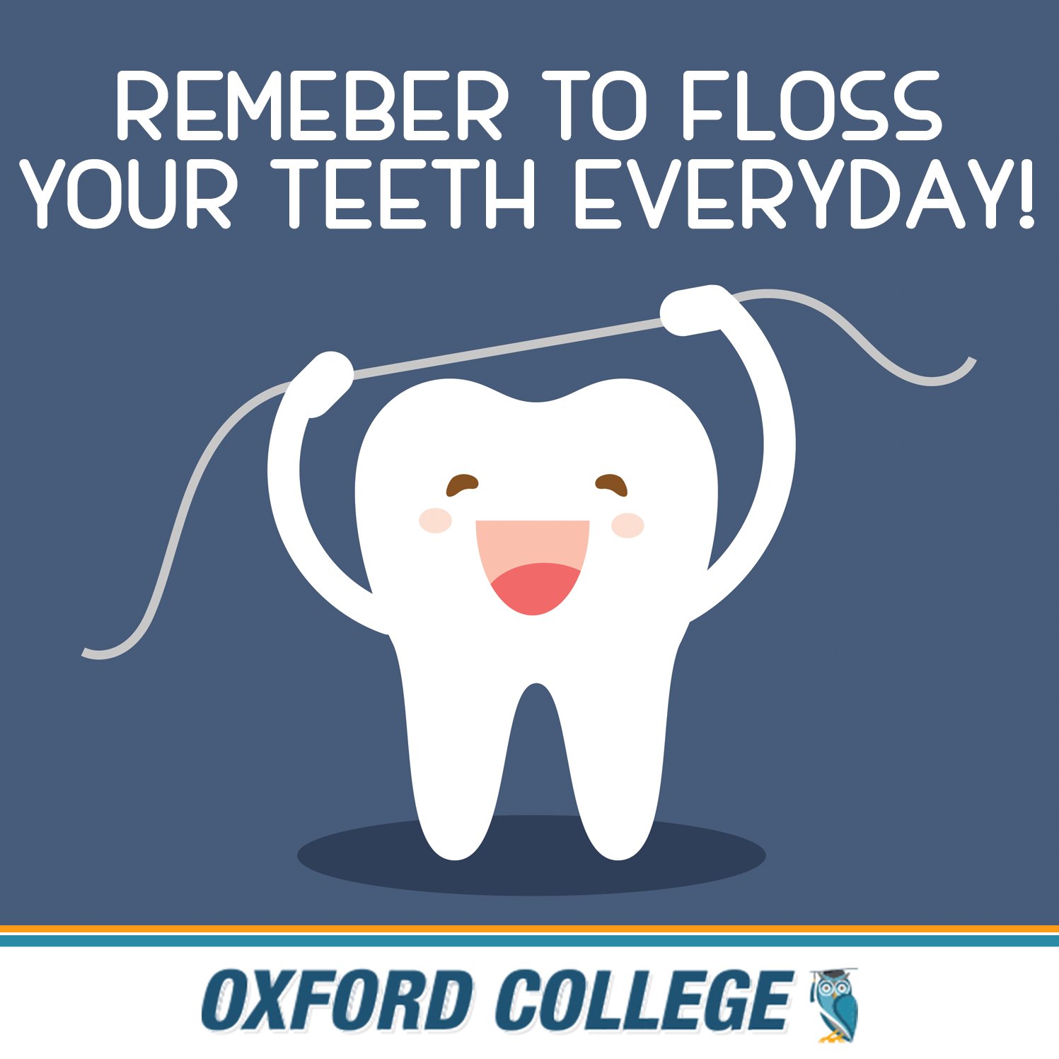 Floss Your Teeth Poster