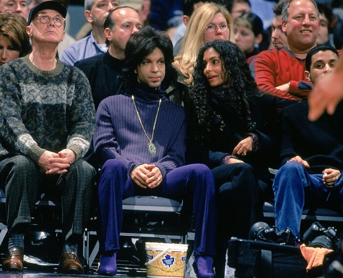 Manuela Testolini And Prince