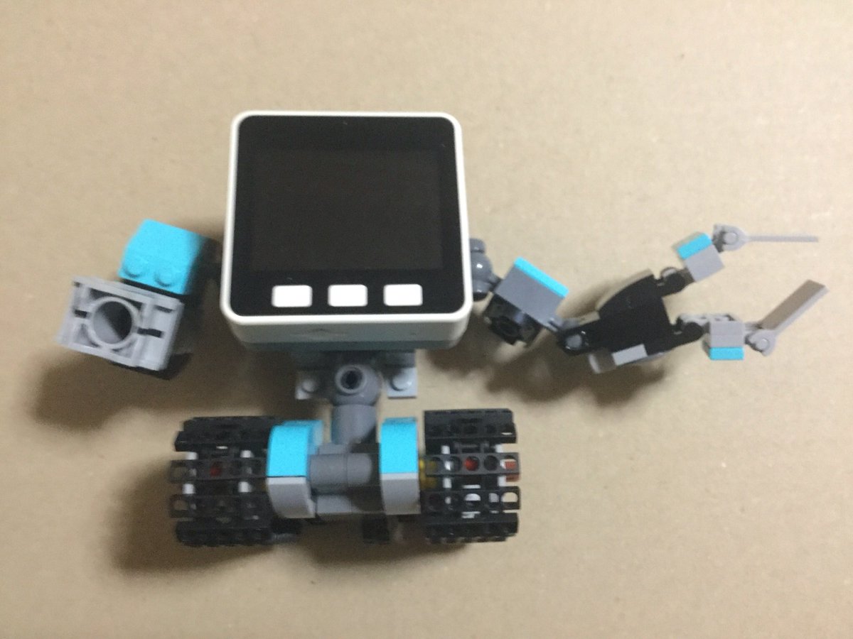 M5Stack と LEGO クリエイター 探査ロボットを合体してみた。 - Togetter [トゥギャッター]