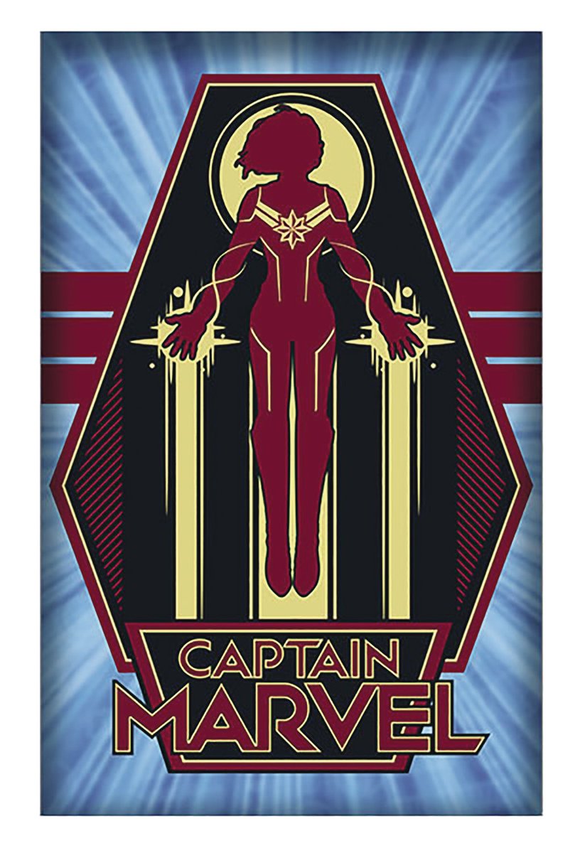 CAPTAIN MARVEL Promo Art Gives Us Another Look At Brie Larson's Heroine ...