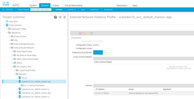 Cisco ACI CNI plug-in for Kubernetes - Togetter