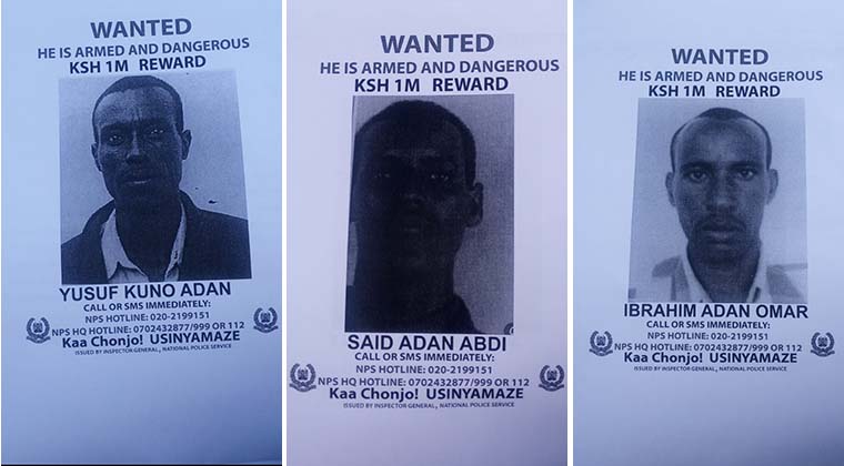 BOUNTY ON SUSPECTED ABDUCTORS Three suspects linked to Malindi ...