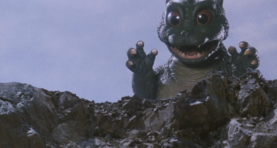 Little Godzilla Meets Spacegodzilla