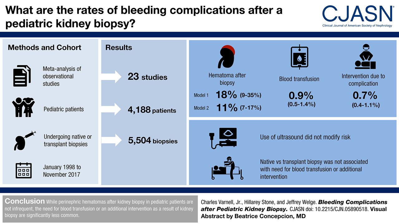 Complications After Renal Biopsy