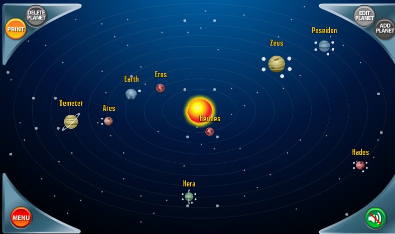 Solar System Builder