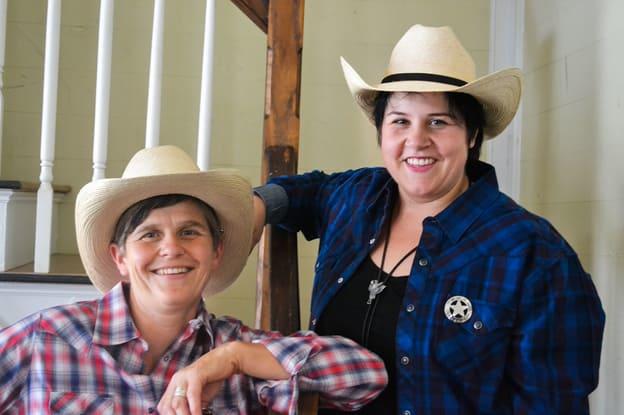 Für die beiden Landfrauen Agnes Koch aus Gonten und Barbara Gerber aus ...