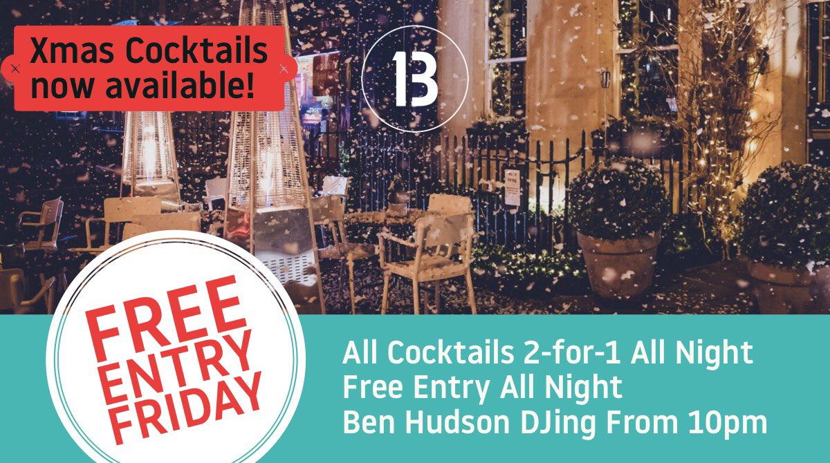 Cocktail Bar In Bath | Great Bath Nightlife At Sub 13