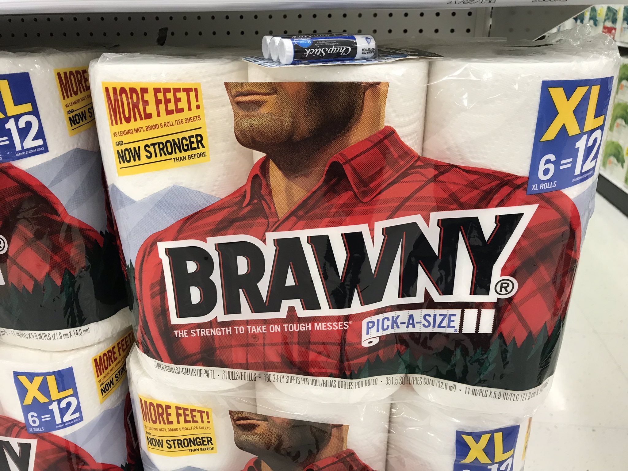 Brawny Paper Towels Logo