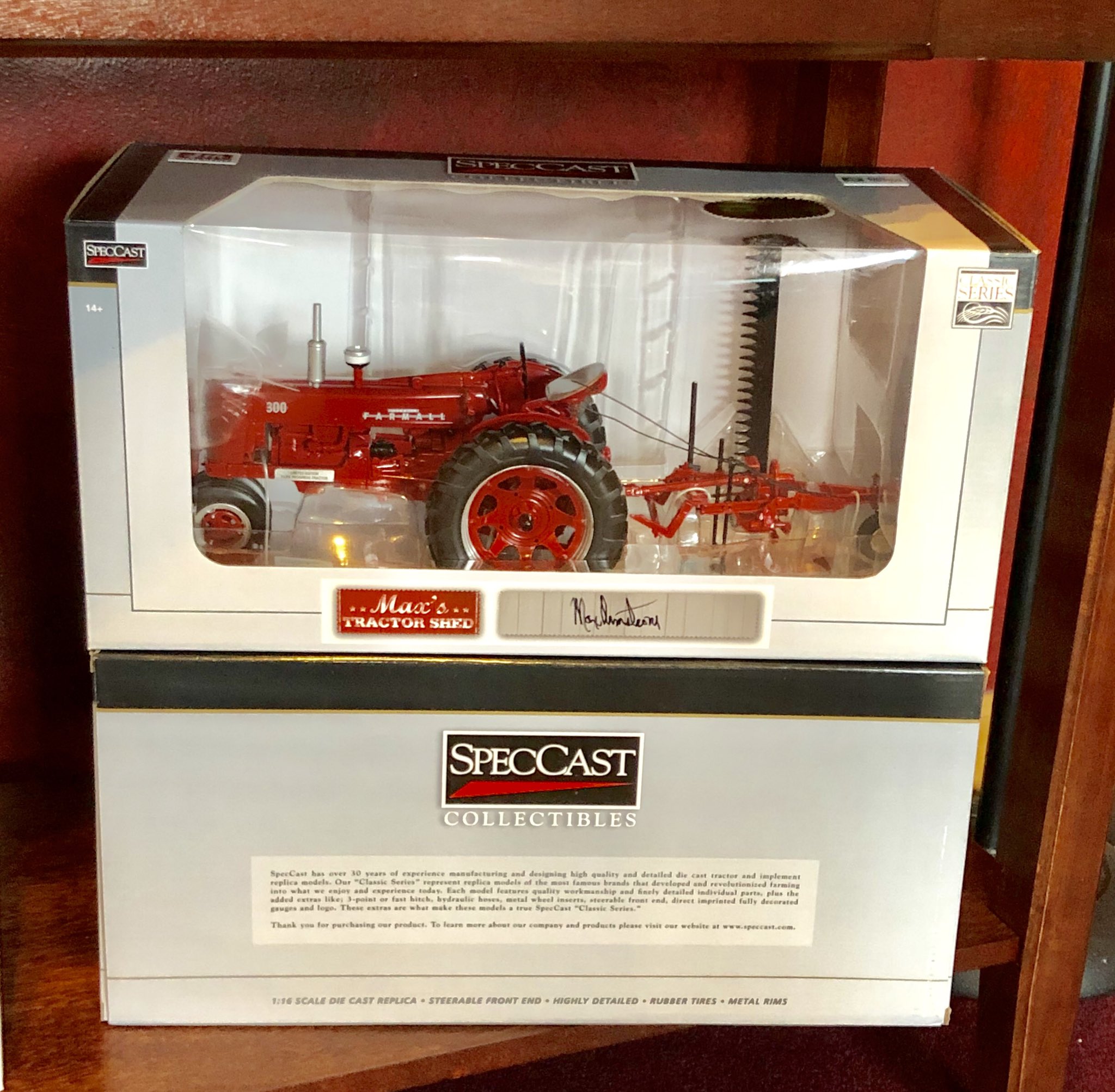 Max Armstrong Tractor Shed Red Tractors 1958 2022: The Authoritative