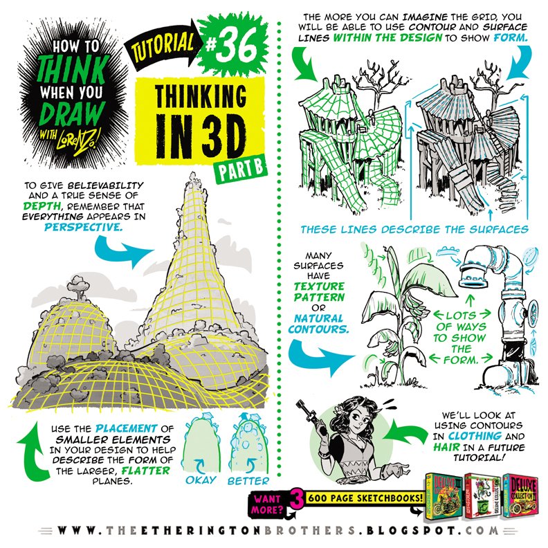 Etheringtonbrothers On Twitter How To Think When You Draw In 3d Part 2 Is Here 