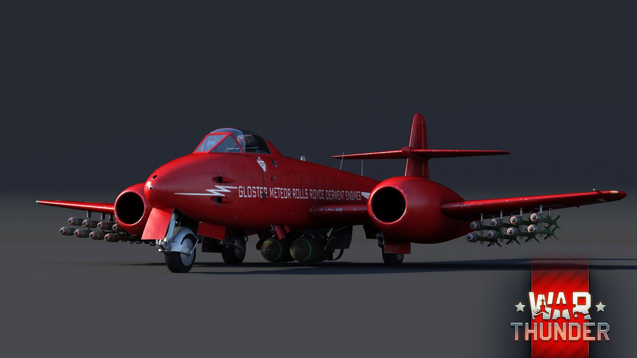 War Thunder on Twitter: "The Reaper is a special version of the excellent British Gloster # ...