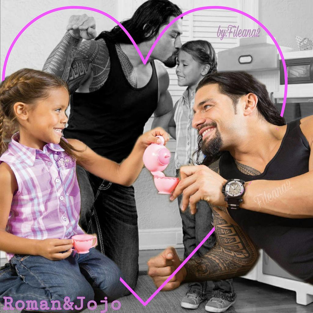 Roman Reigns And Daughter