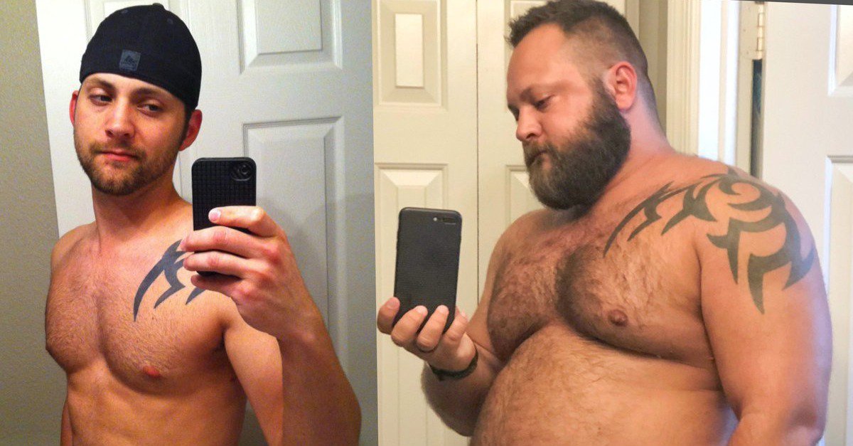 Gay Twitter Went Crazy Over This Mans Five Year Body Transformation 8380